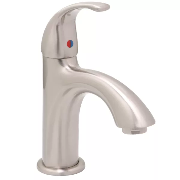 SSQ Single Hole Lav Faucet In Matte Black • Urban Bathroom