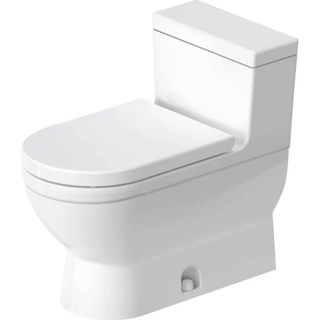 Duravit ME by Starck One-Piece Toilet Kit White with Seat • Urban Bathroom
