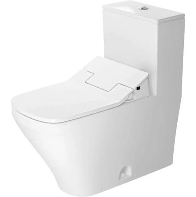 Duravit ME by Starck One-Piece Toilet Kit White with Seat • Urban Bathroom