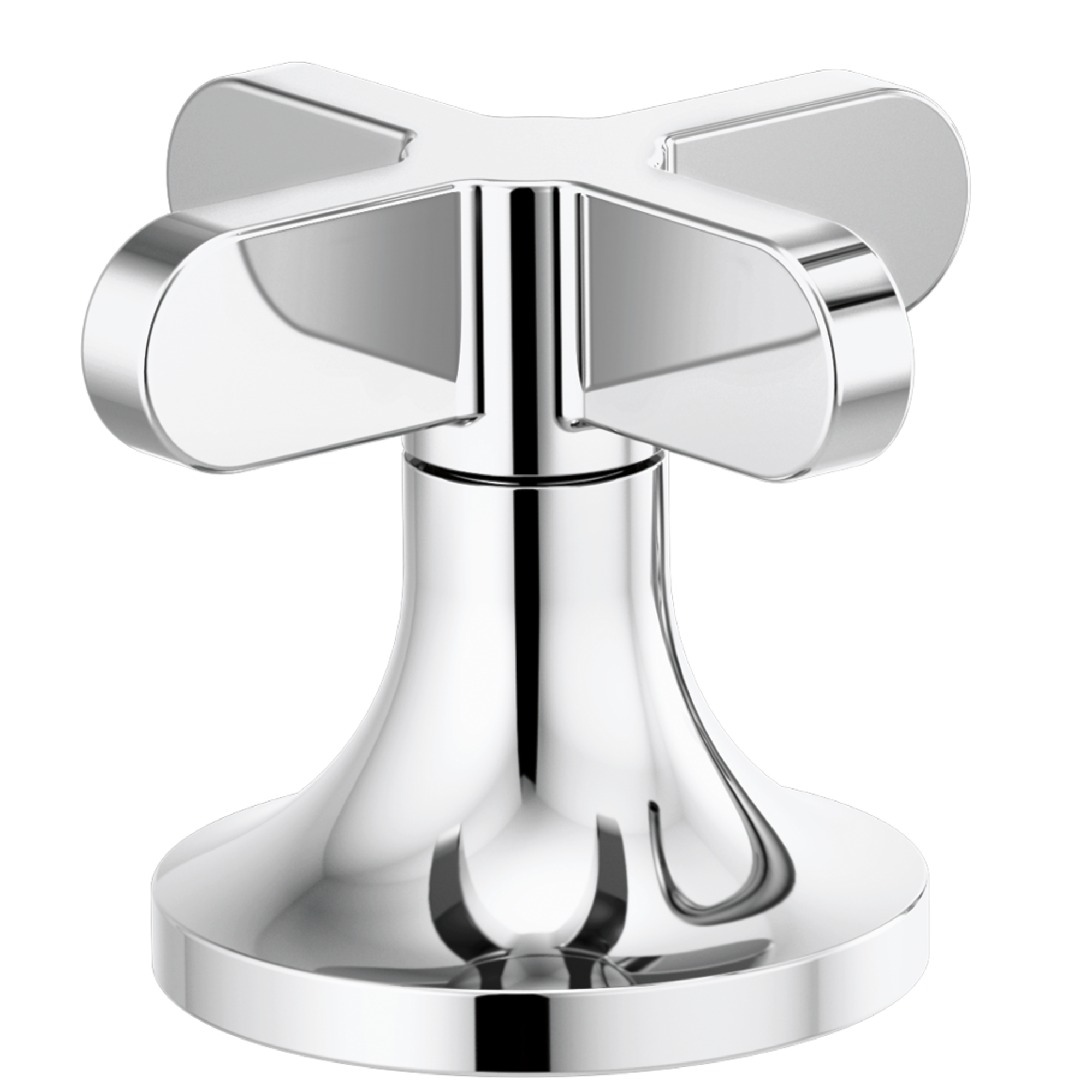 Brizo Odin®: Widespread Lavatory Low Cross Handles In Chrome • HX5373-PC