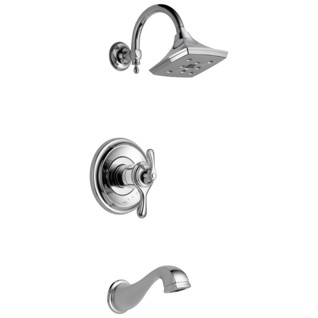 Brizo Charlotte®: Tempassure® Thermostatic Tub/Shower In Chrome • Urban ...