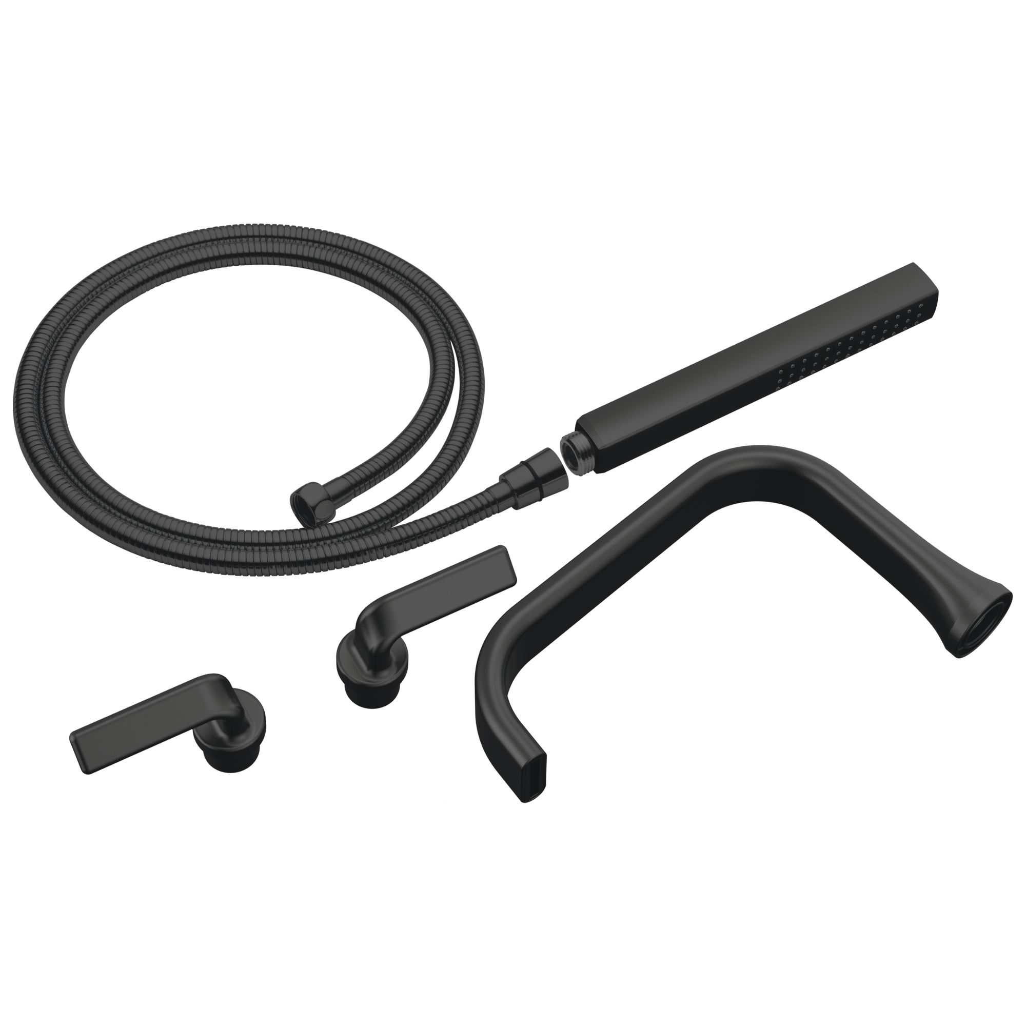 Brizo Allaria™: Two-Handle Tub Filler Trim Kit with Twist Lever Handles ...